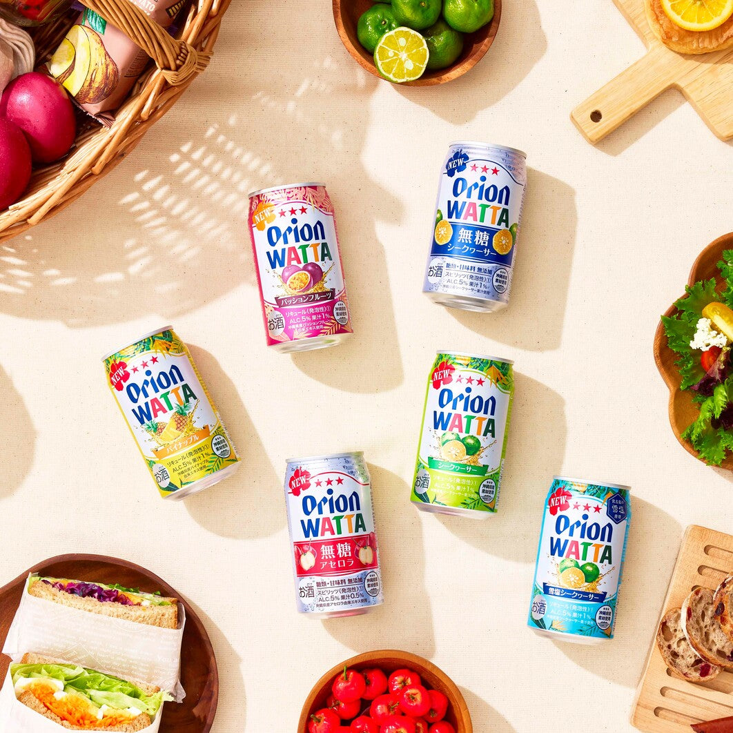 【本日発売】オリオンのチューハイ「WATTA」が 6種になってリニューアル！お客様の声から新フレーバーが登場 – オリオンビール公式通販