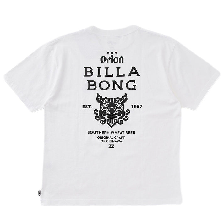 【BILLABONG × ORION】Tシャツ CRAFT （ホワイト） ビラボンコラボ – オリオンビール公式通販
