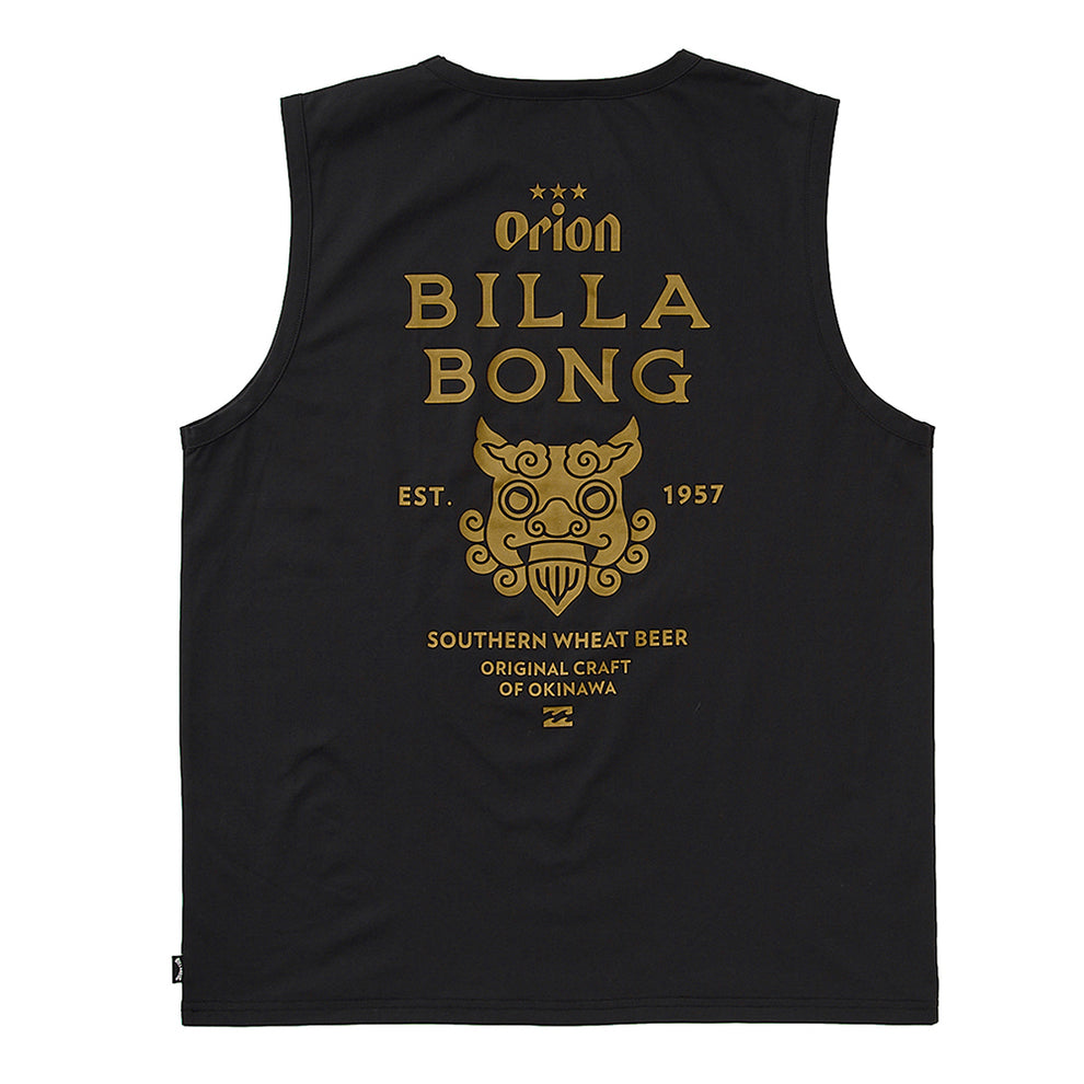 【BILLABONG × ORION】水陸両用SURF FLEX タンクトップ CRAFT ブラック ビラボンコラボ – オリオンビール公式通販