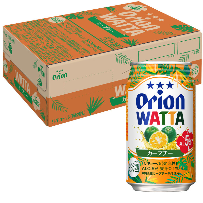 WATTA カーブチー 350ml 24缶入 – オリオンビール公式通販
