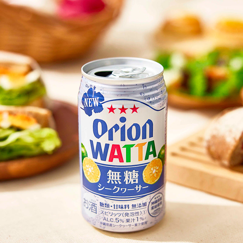WATTA 無糖シークヮーサー350ml 24缶入 – オリオンビール公式通販